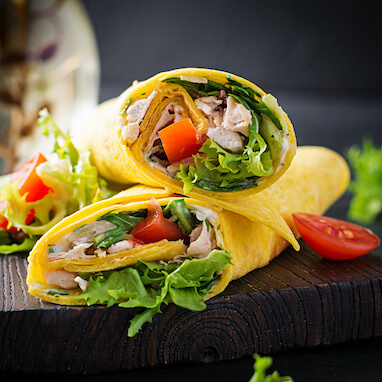 recomandat wrap foods